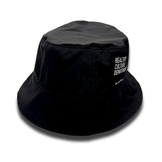 Limited Package Edition the hat by The Helthinians Bucket Hat Black HEALTHY CULTURE DEPARTMENT
