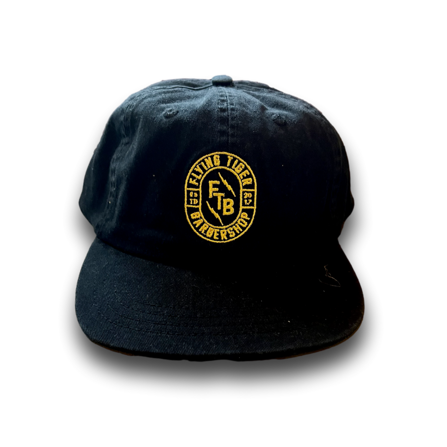 Flying Tiger Barbershop BRANDCAP_Black – HEALTHY CULTURE DEPARTMENT